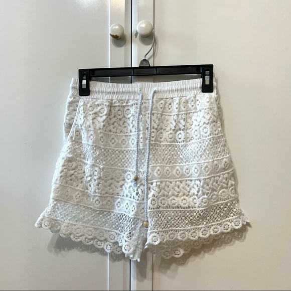 Shorts | White Crochet Lace Shorts | Poshmark